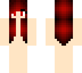 Dark Red Hair Base | Minecraft Skin