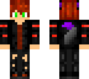 Fire Wolf | Minecraft Skin