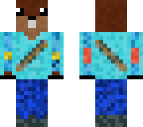 Groundhog with suit | Minecraft Skin