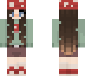 Mushroom girl | Minecraft Skin