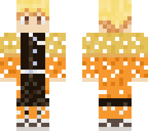 Zenitsu Agatsuma | Minecraft Skin