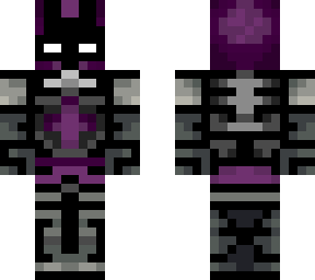 corrupted purple knight | Minecraft Skin