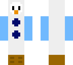 Fall Guys | Snowman | Minecraft Skin