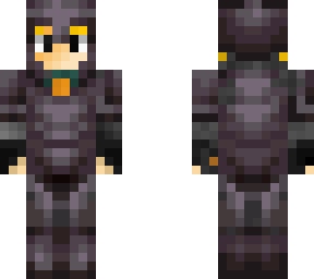 Guy at the Docks: Netherite | Minecraft Skin