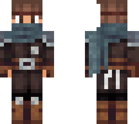 hunter side mask | Minecraft Skin
