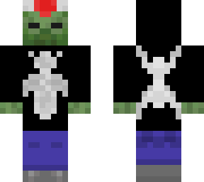 KInd of derpy Venom Hoody for Zombie | Minecraft Skin