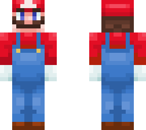 Mario Minecraft Skin