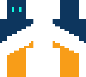 Orange And Blue | Minecraft Skin