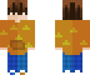 orange boy | Minecraft Skins