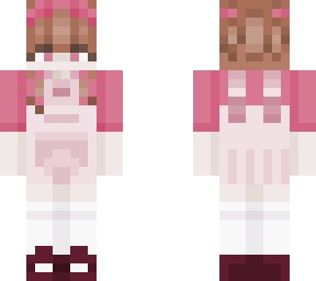 Pink maid | Minecraft Skin