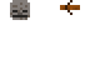 Skeleton Mask -Base | Minecraft Skin
