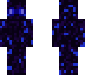 Smart baby blue enderman | Minecraft Skin