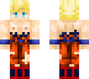 son goku | Minecraft Skins