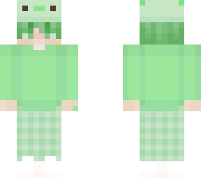 green axolotl | Minecraft Skins