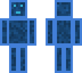 Blue Cube Skin | Minecraft Skin