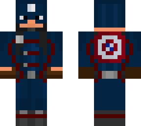 captain america John Walker | Minecraft Skin