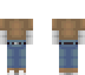 Layered Tee Shirt Outfit Base Tan | Minecraft Skin