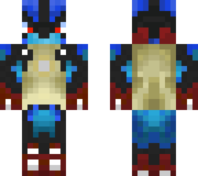 lucario | Minecraft Skins