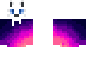 Mysticat with a Galaxy Sweter | Minecraft Skin