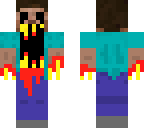 very cursed steve | Minecraft Skin