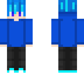 blue ember | Minecraft Skin