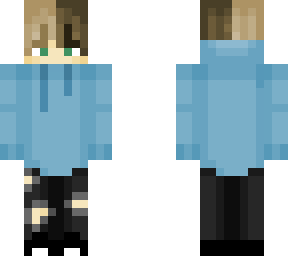 Blue hoodie | Minecraft Skin