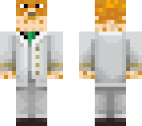 Captain Pufferfish | Minecraft Skin