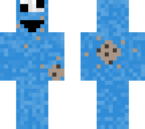 Cookie monster | Minecraft Skin