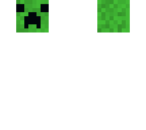 creeper head | Minecraft Skin