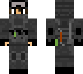 Dark Tactical combat Military Personal | Minecraft Skin