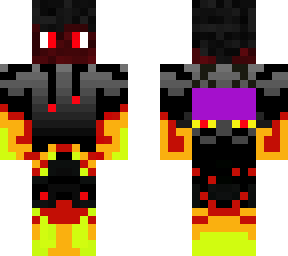 enderman fire enderman | Minecraft Skins