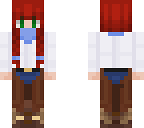 western cowgirl | Minecraft Skins