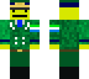 EWRr military mayor | Minecraft Skin