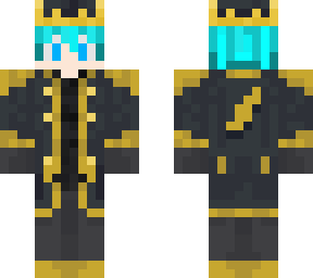 black and gold | Minecraft Skins