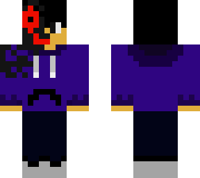 Half Corrupted Boy | Minecraft Skin