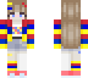 kidcore (primary colors) | Minecraft Skin