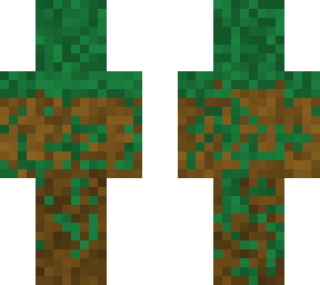 Lost Treeman | Minecraft Skin