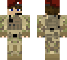 MTP With Beret | Minecraft Skin