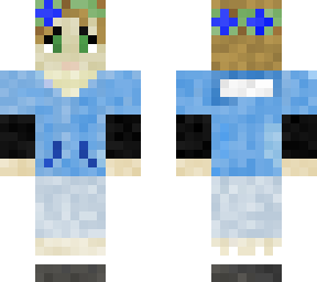 Nonbinary Blue | Minecraft Skin
