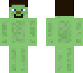 Slime Steve | Minecraft Skin