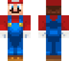 SMG4 mario | Minecraft Skin