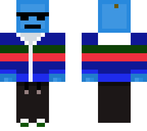Swaggy Bluebberry | Minecraft Skin