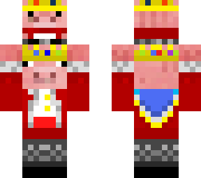 Techno holding Techno | Minecraft Skin