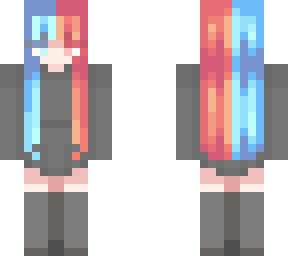 The LED Girl (Just skin) | Minecraft Skin