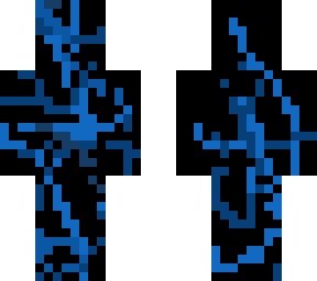 verry cool blue skin | Minecraft Skin