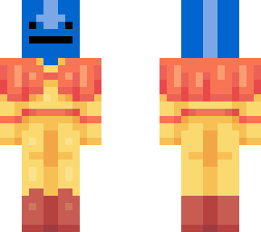 Avatar Blue Goblin (oc+Avatar skin combo) | Minecraft Skin