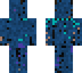 corrupted blue | Minecraft Skin