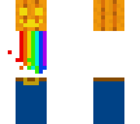 Derpy Rainbow Halloween | Minecraft Skin