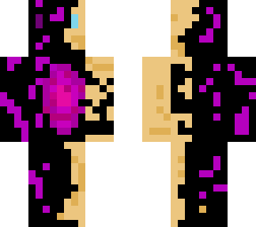 end corrupted man | Minecraft Skin