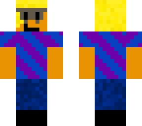 Hudson Animations Colourized | Minecraft Skin